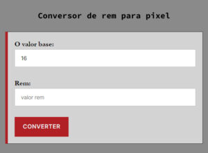 Conversor de rem para pixel